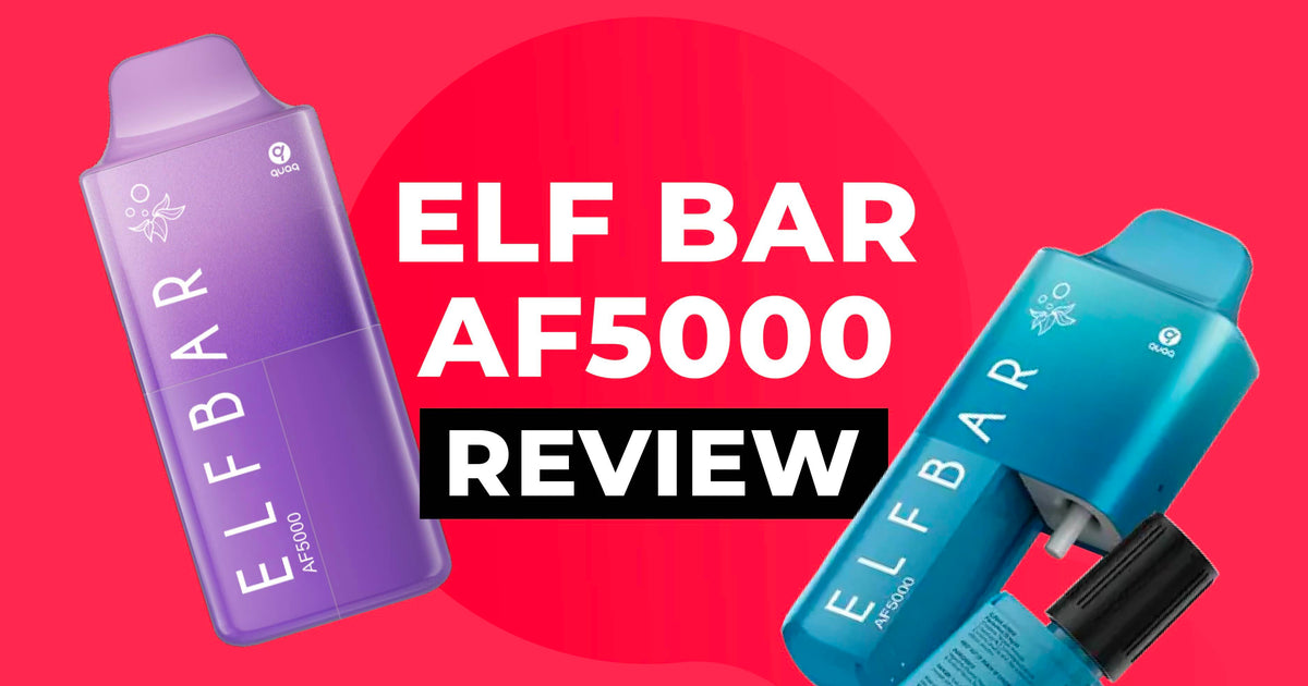 Elf Bar AF5000 Review - A Rechargeable Disposable Vape
