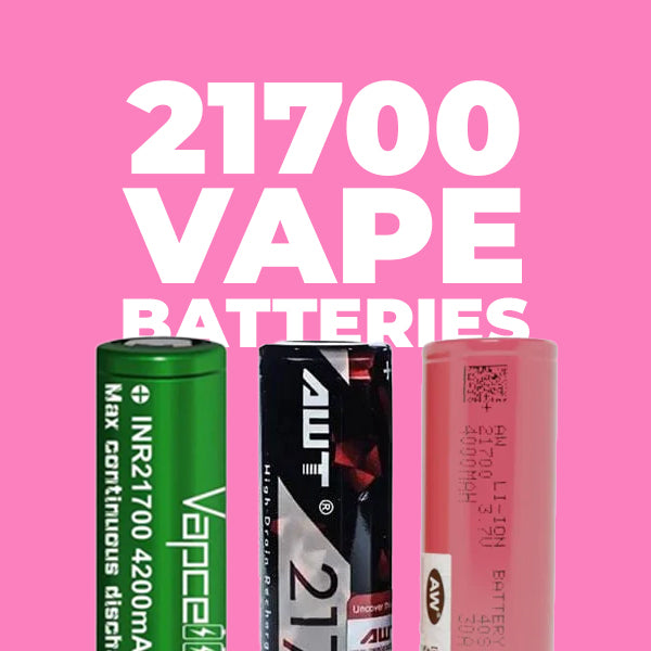 21700 Vape Batteries [Up to 5000mAh Power] | Grey Haze UK | Grey Haze UK