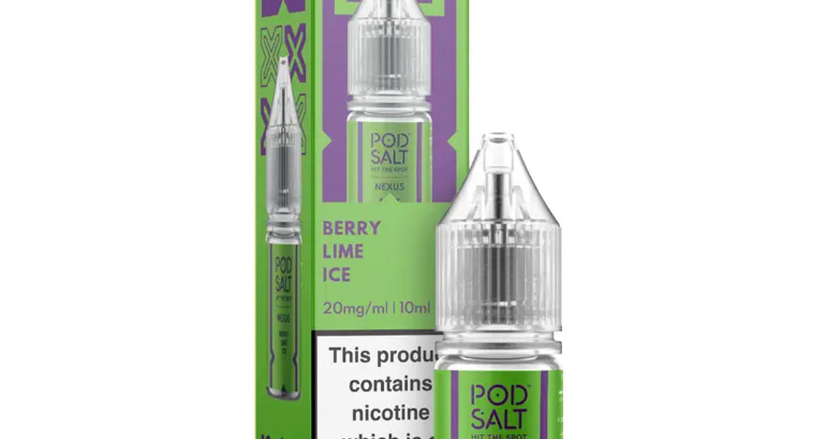 Berry Lime Ice Nic Salt by Pod Salt Nexus | Grey Haze UK