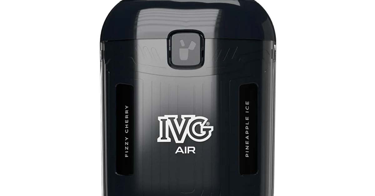 IVG Air 2 in 1 Pod Kit | Prefilled Rechargeable Pod Vape – Grey Haze