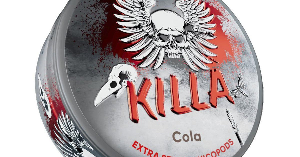 Cola Killa Nicotine Snus Pouches | Grey Haze UK