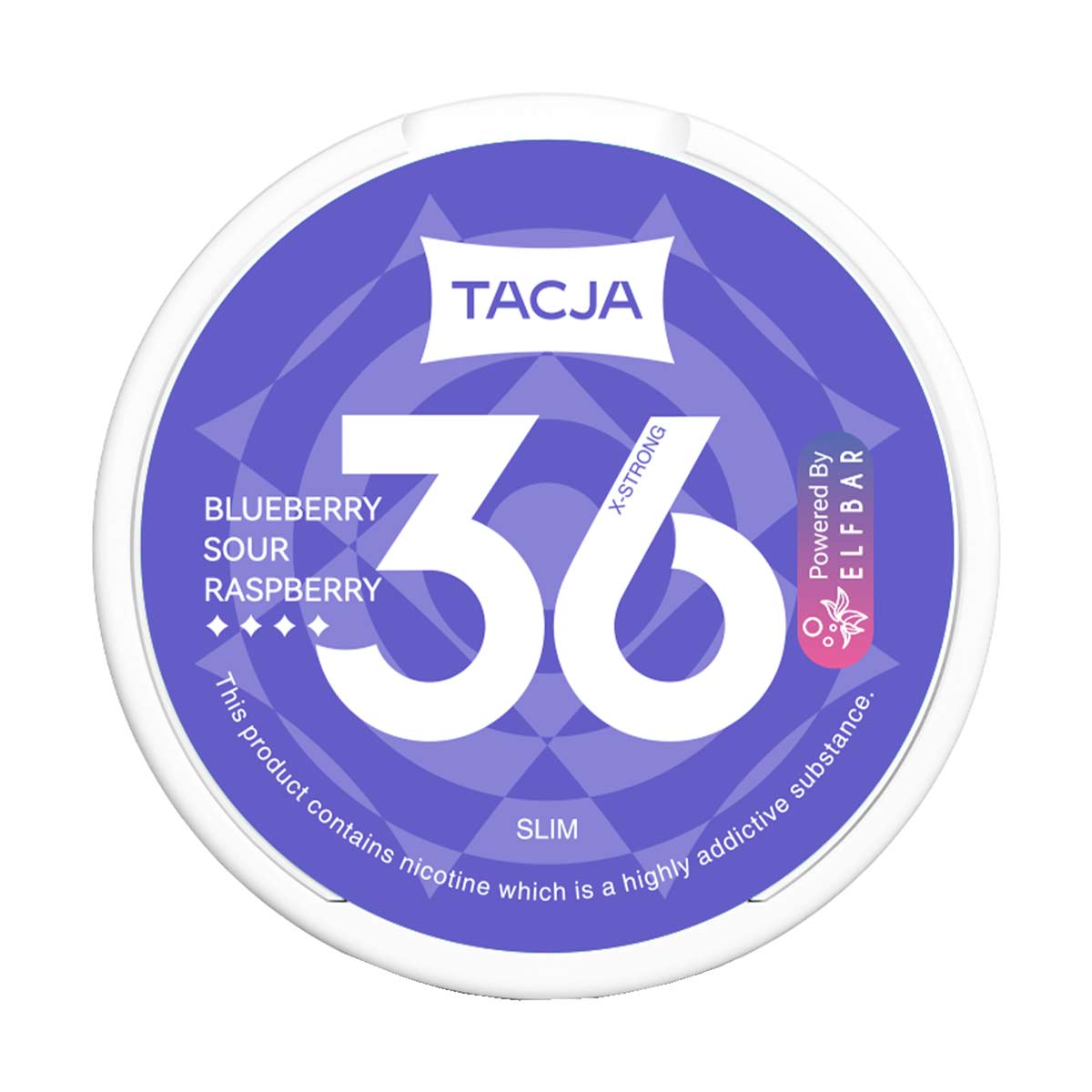 Blue Sour Raspberry Elf Bar TACJA Nicotine Snus Pouches – Grey Haze