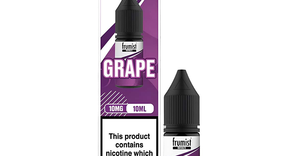 Grape Nic Salt Frumist Bar Salts | Grey Haze UK