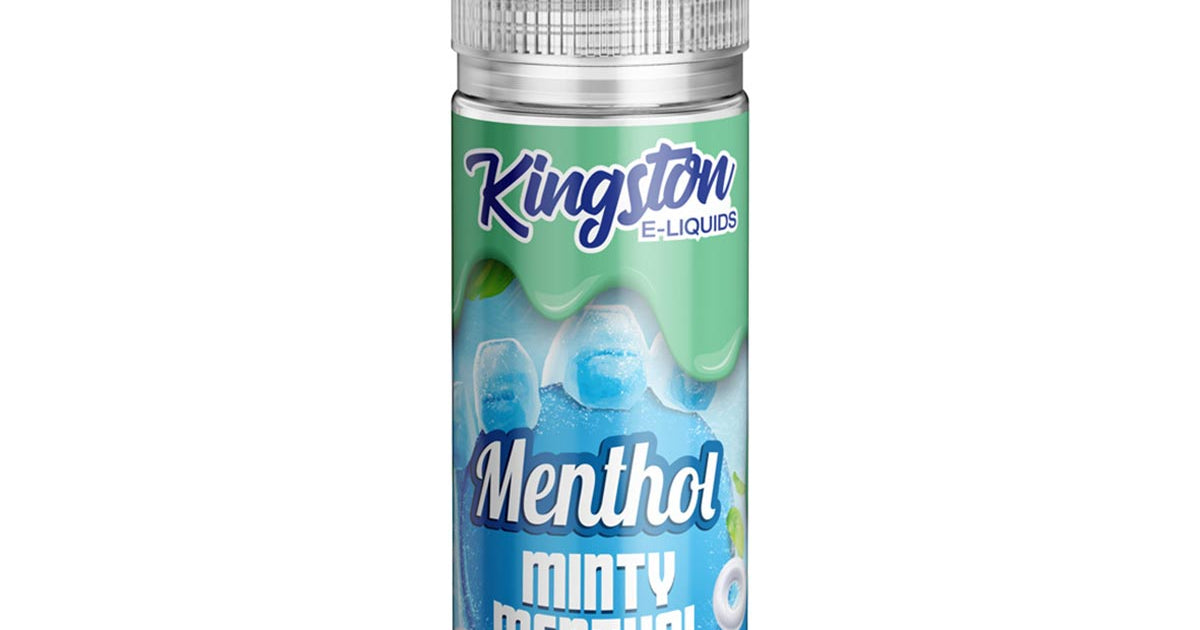 Minty Menthol Kingston Menthol Shortfill E-liquids 100ml
