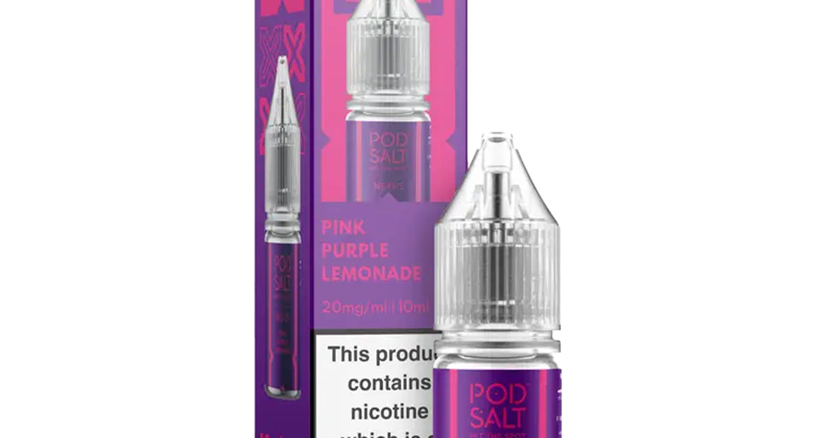 Pink Purple Lemonade Nic Salt by Pod Salt Nexus | Grey Haze UK