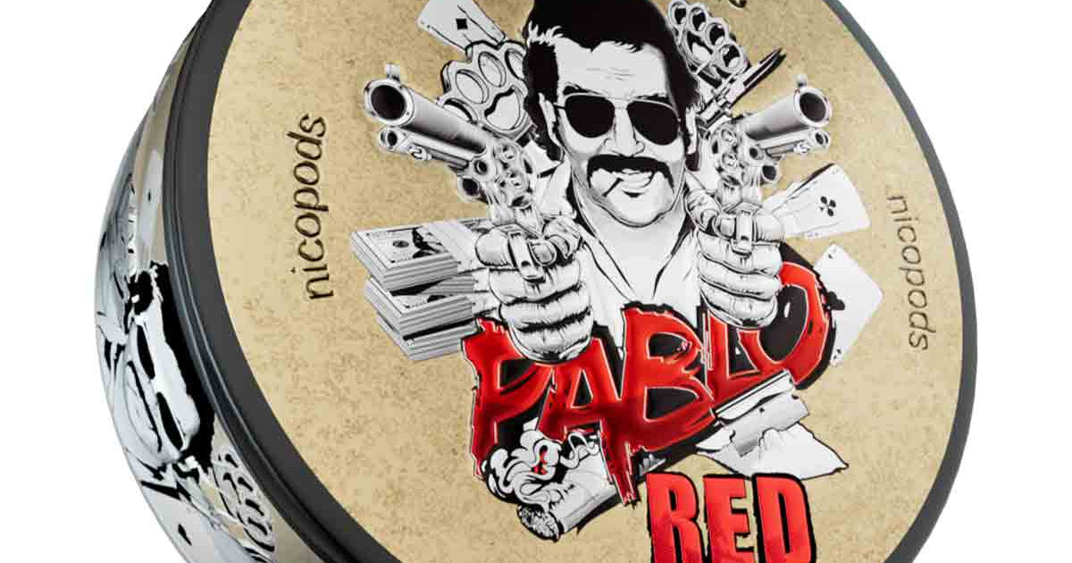 Red Pablo Nicotine Snus Pouches | Grey Haze UK