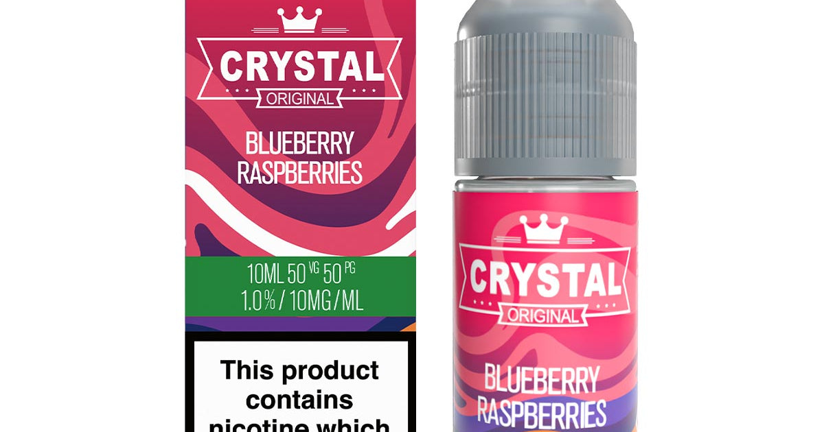 Blueberry Raspberries Nic Salt E-Liquid by SKE Crystal Bar | Grey Haze UK