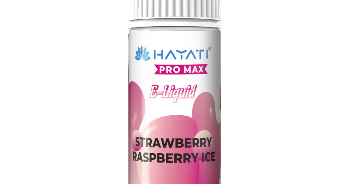 Strawberry Raspberry Ice Hayati Pro Max Shortfill E-liquid | Grey Haze UK