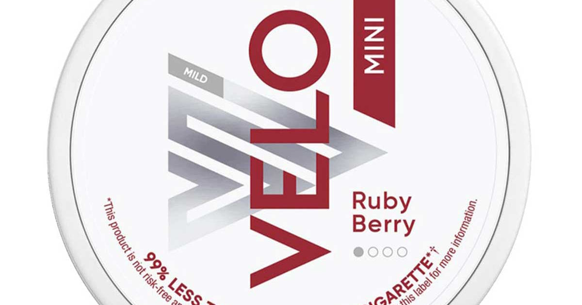 Ruby Berry VELO Nicotine Snus Pouches