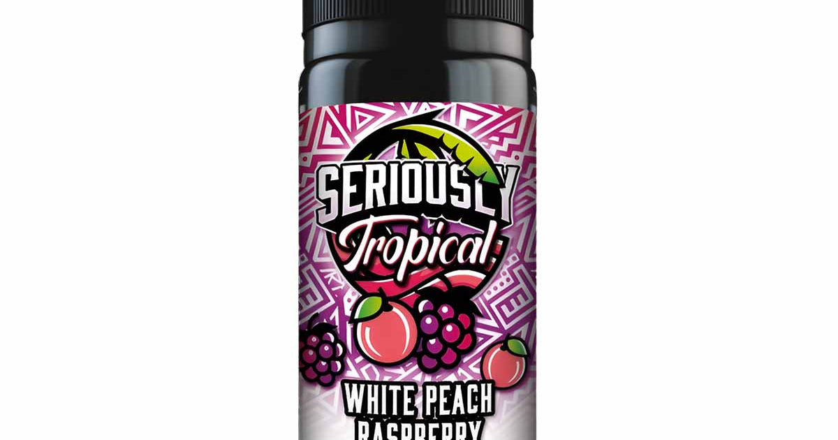 White Peach Raspberry 100ml Shortfill by Seriously Tropical
