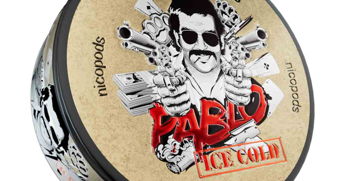 X-Ice Cold Pablo Nicotine Snus Pouches | Grey Haze UK