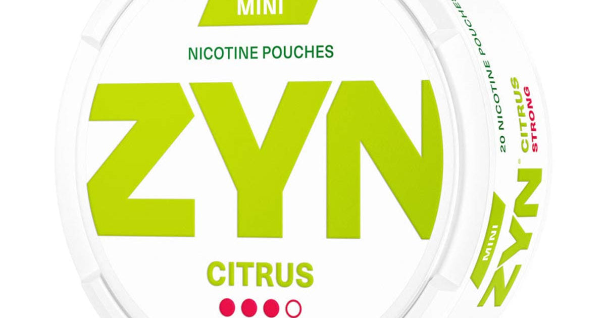 Zyn Citrus Mini Strong Nicotine Snus Pouches