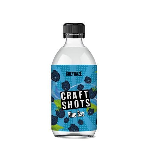 Blue Raz – Craft Shots by Grey Haze - 200/50ml Concentrate