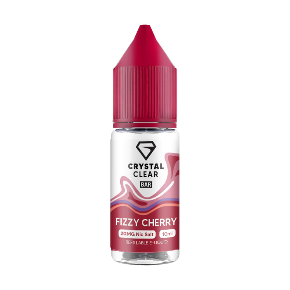 Crystal Clear Bar Nic Salts Fizzy Cherry – Grey Haze