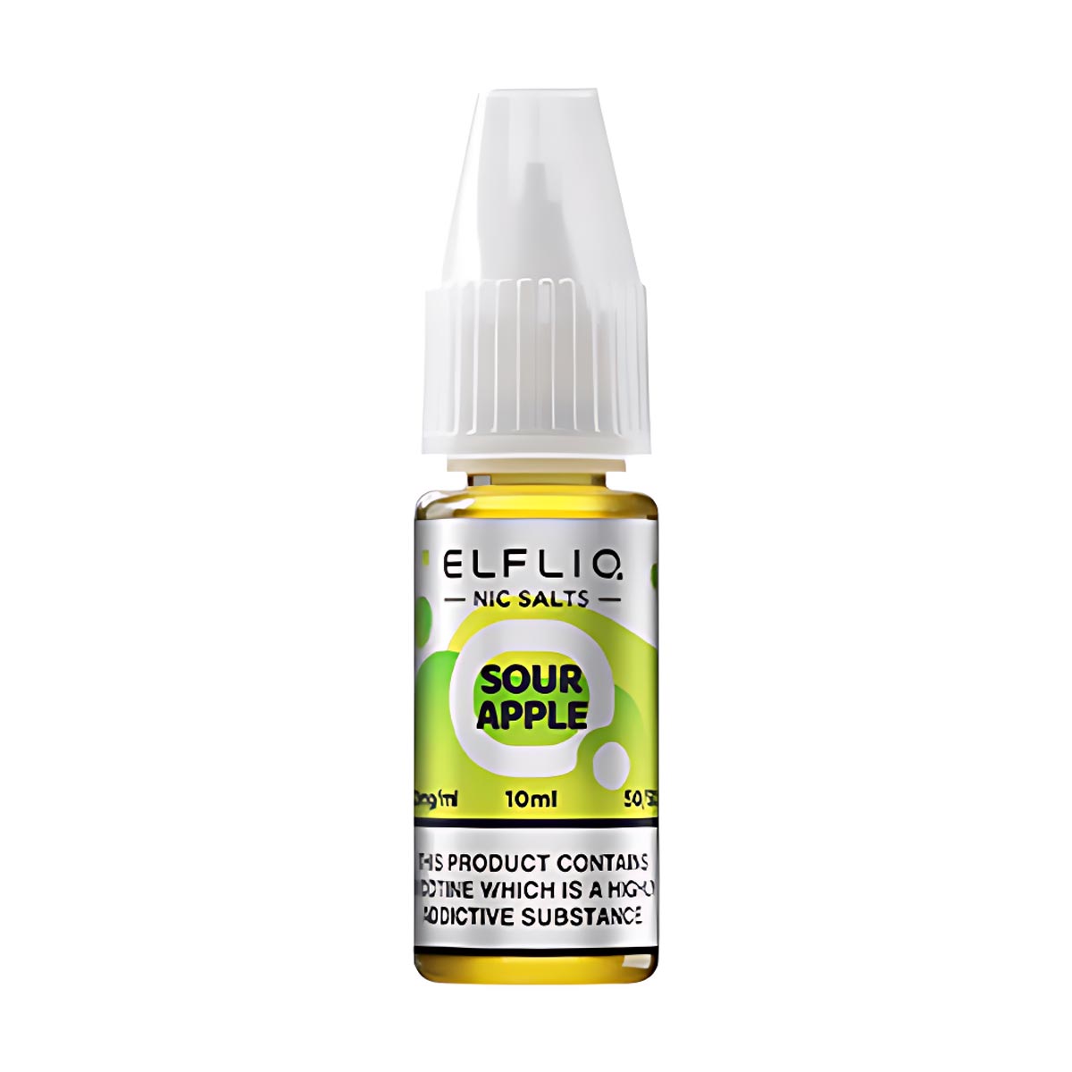 Sour Apple Nic Salt by ElfBar ElfLiq – Grey Haze