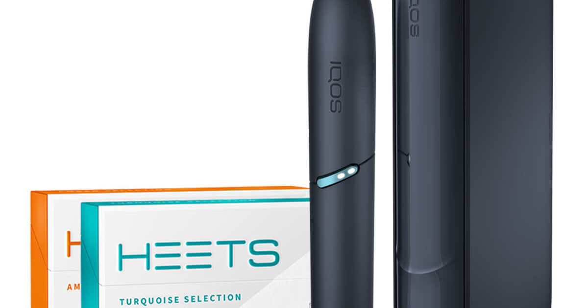 IQOS Originals Duo Starter Kit - Free 2 HEETS Pack | Grey Haze UK